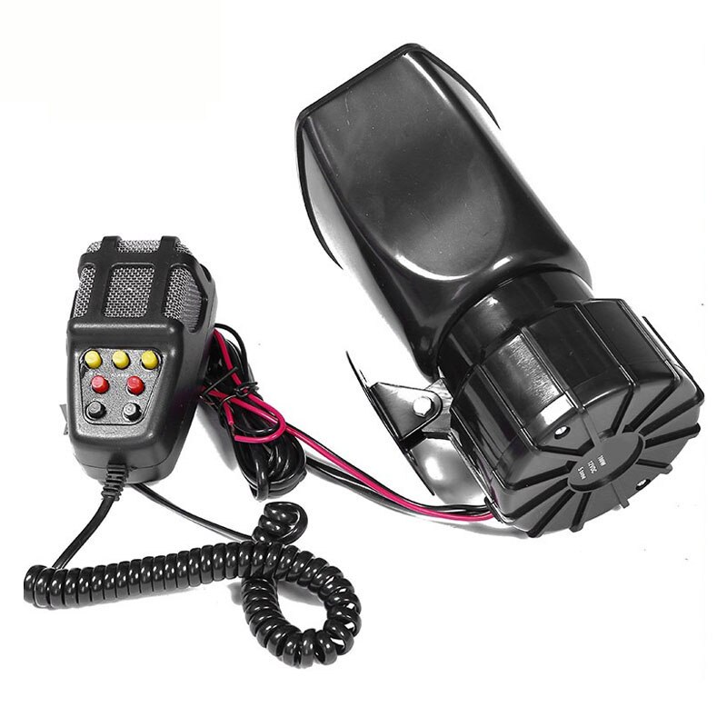 12V 100W 7 Sound Loud Warning Siren Police Horn Fi... – Grandado