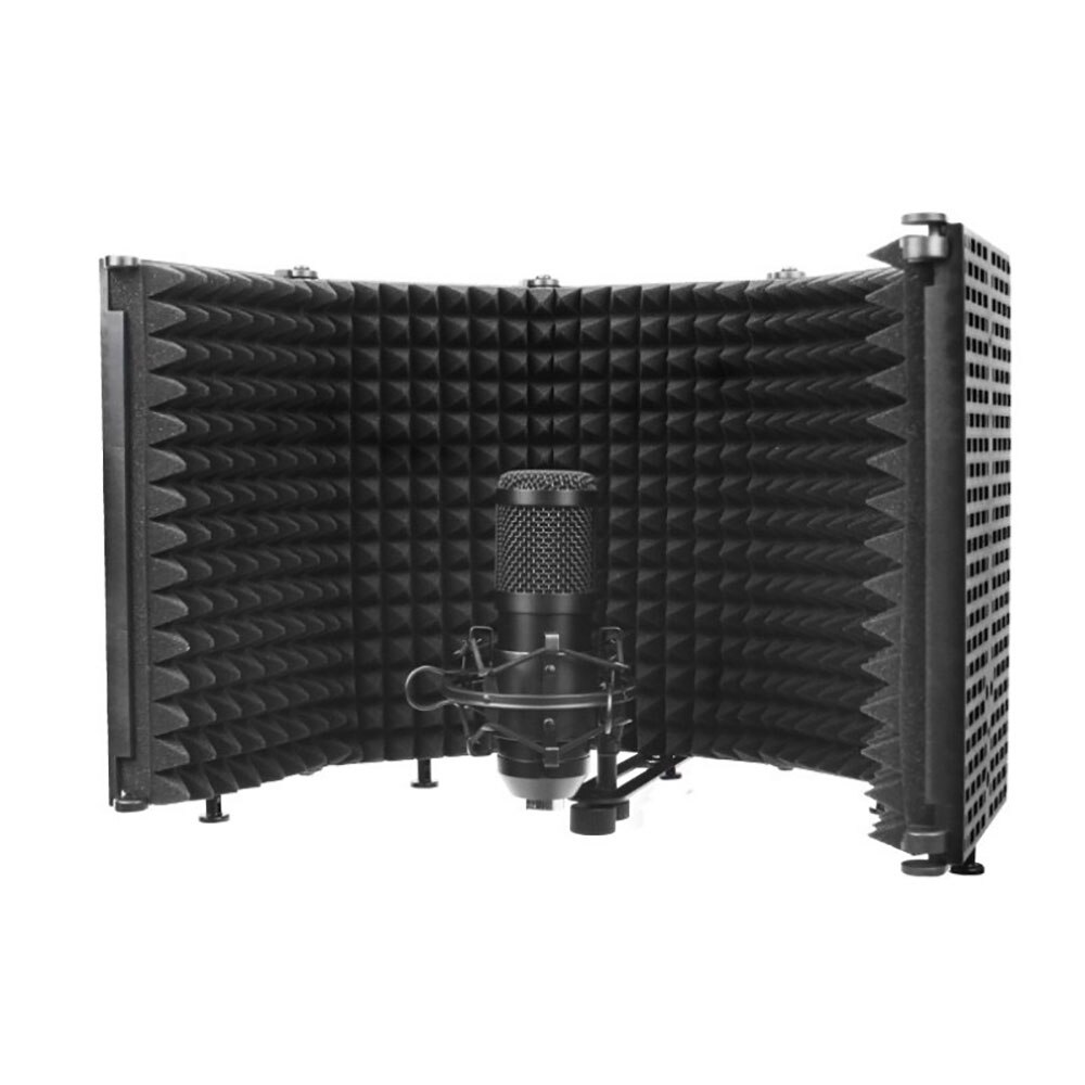 Verstelbare 5 Panel Microfoon Isolatie Shield Opvo... – Vicedeal