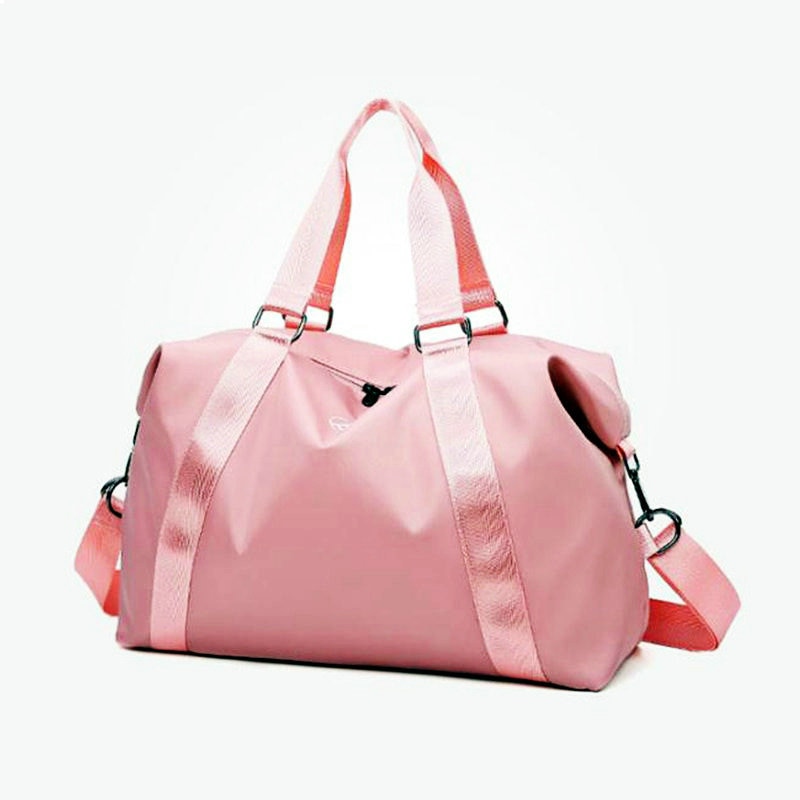 Sport Bag For Women Pink Men Gym Nylon Storage Bag... – Grandado