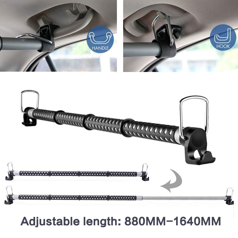 Car Clothes Hanger Bar Adjustable Universal Extend... – Vicedeal