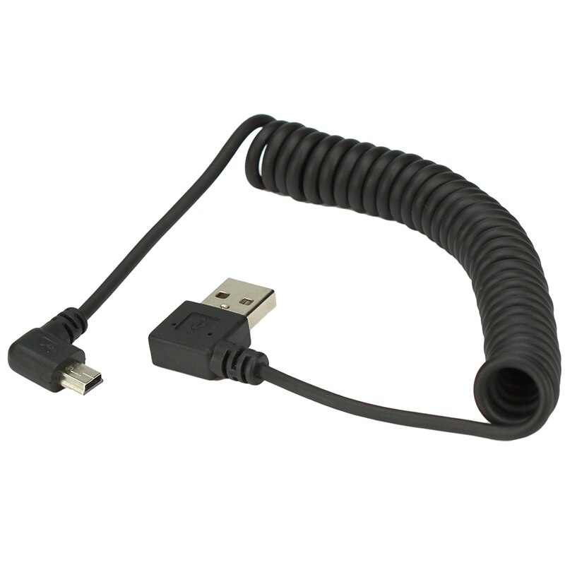 40CM USB 2.0 Male to MINI USB 2.0 Male 90 Degree A... – Grandado