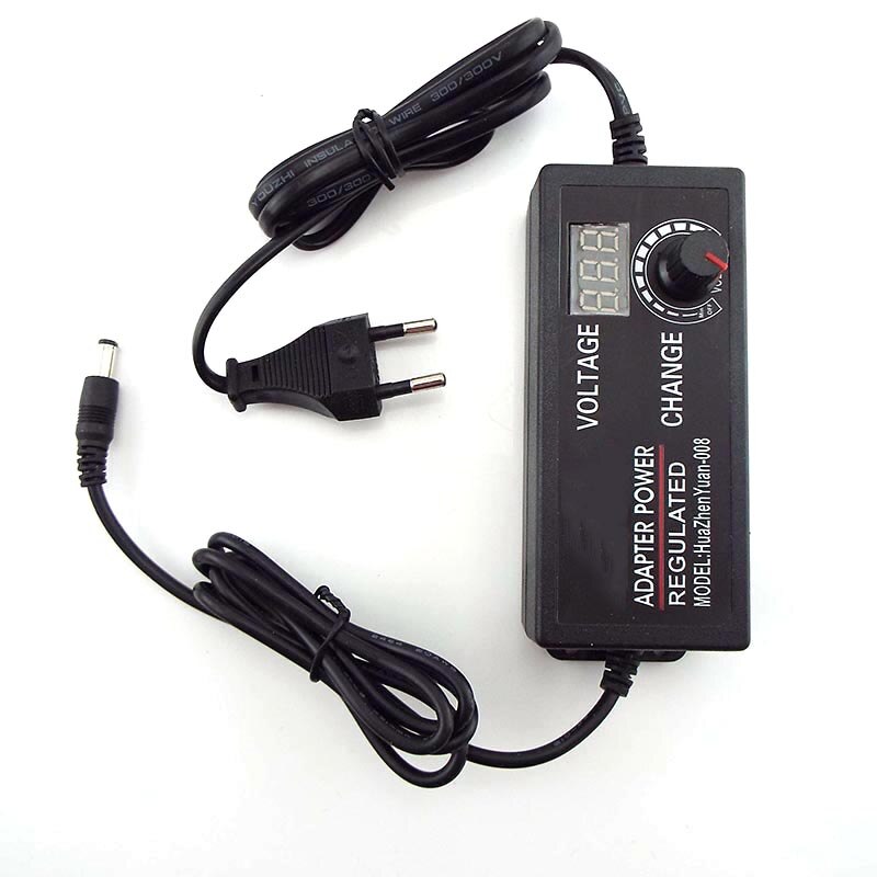 Adjustable Power Supply Adapter AC 100V-240V to DC... – Vicedeal