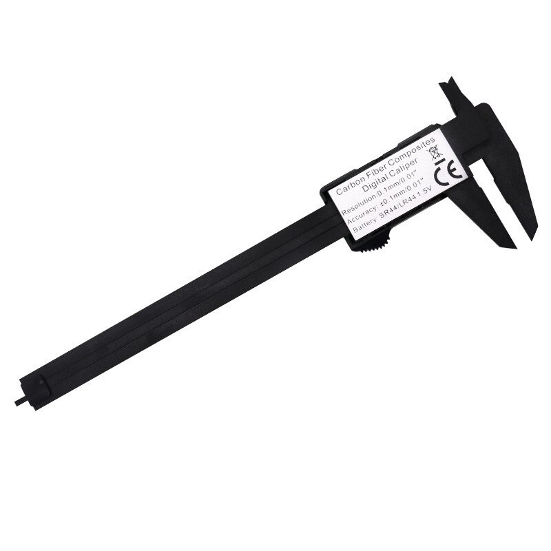 0-150mm 6 tommer mini lcd digital skydelære kulfib... – Grandado