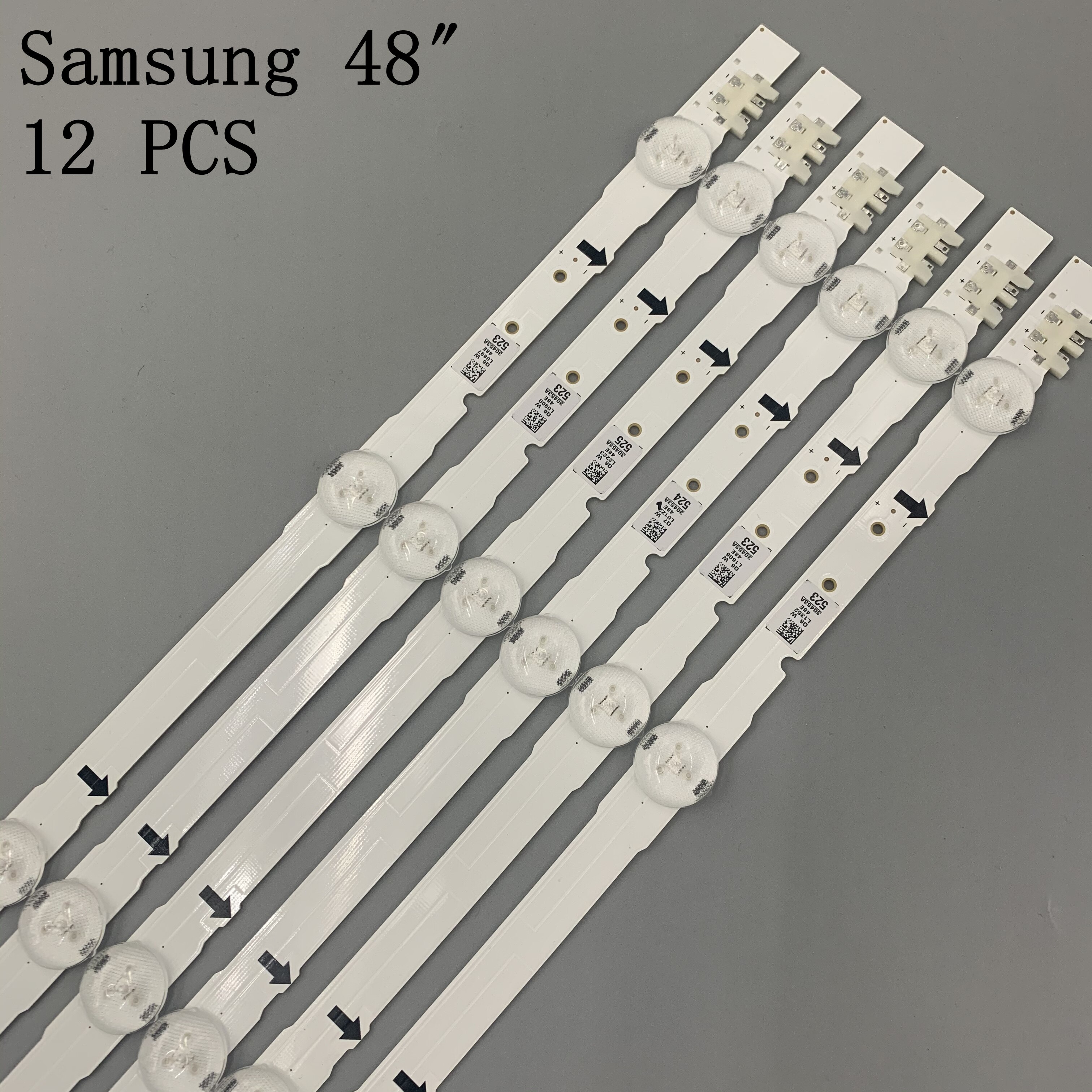 12 Stuks Led Backlight Strip Voor Samsung UE48H640... – Vicedeal