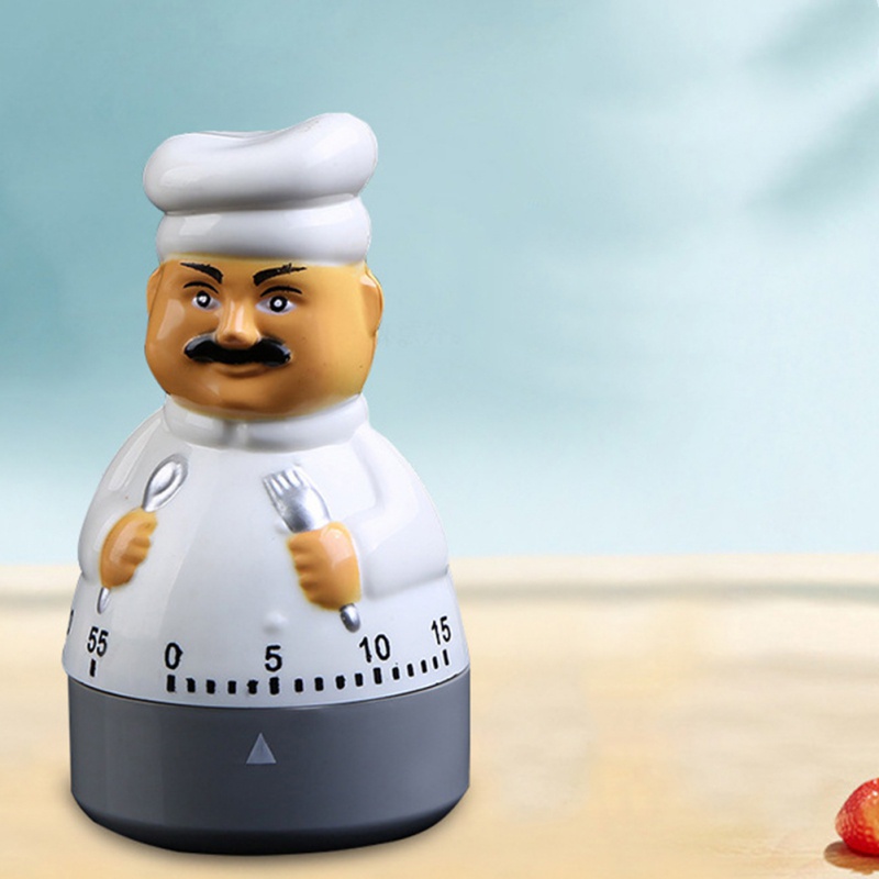 Alarm Clock Electronic Timer Chef Shape Household ... – Grandado