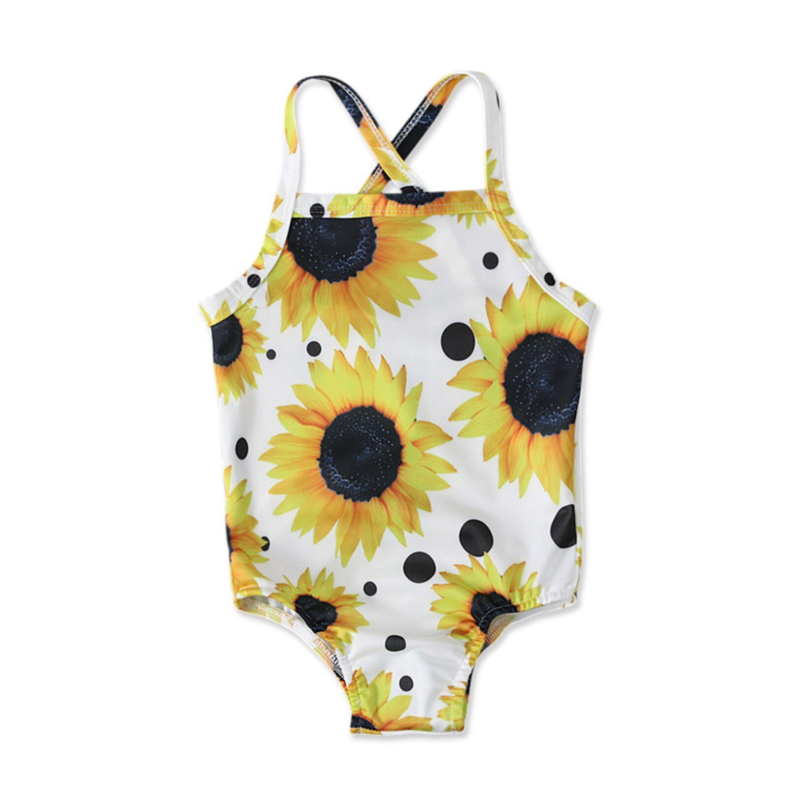Sunflower Swiming Suit For Kids Girls Baby Kids Gi... – Grandado