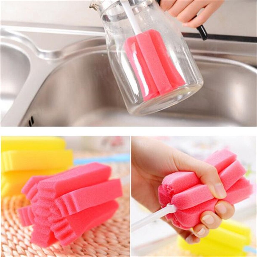 Random Color Handle Cup Brush Eraser Magic Sponge ... – Grandado