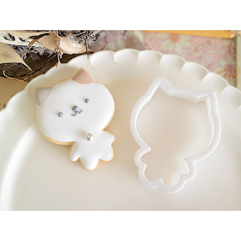 Cute Baby Bear Rabbit Cat Cookie Mold Biscuit Fond... – Grandado