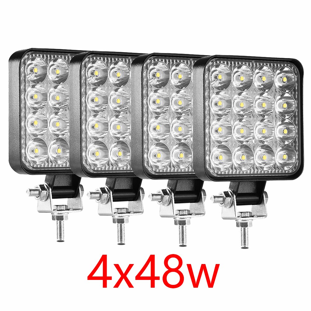 Aeobey led work light bar 48W led light bar 4x4 ac... – Vicedeal