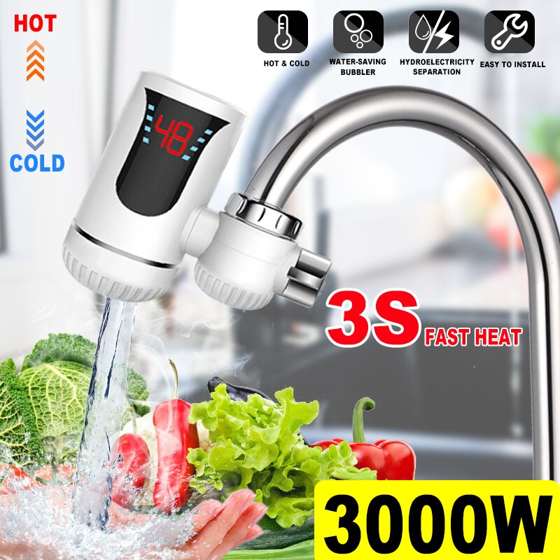 3000W 220V Elektrische Keuken Flow Boiler Tap Inst... – Grandado