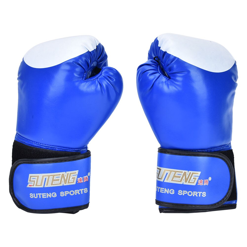 Guantes de boxeo de cuero PU, manoplas de entrenam... – Grandado