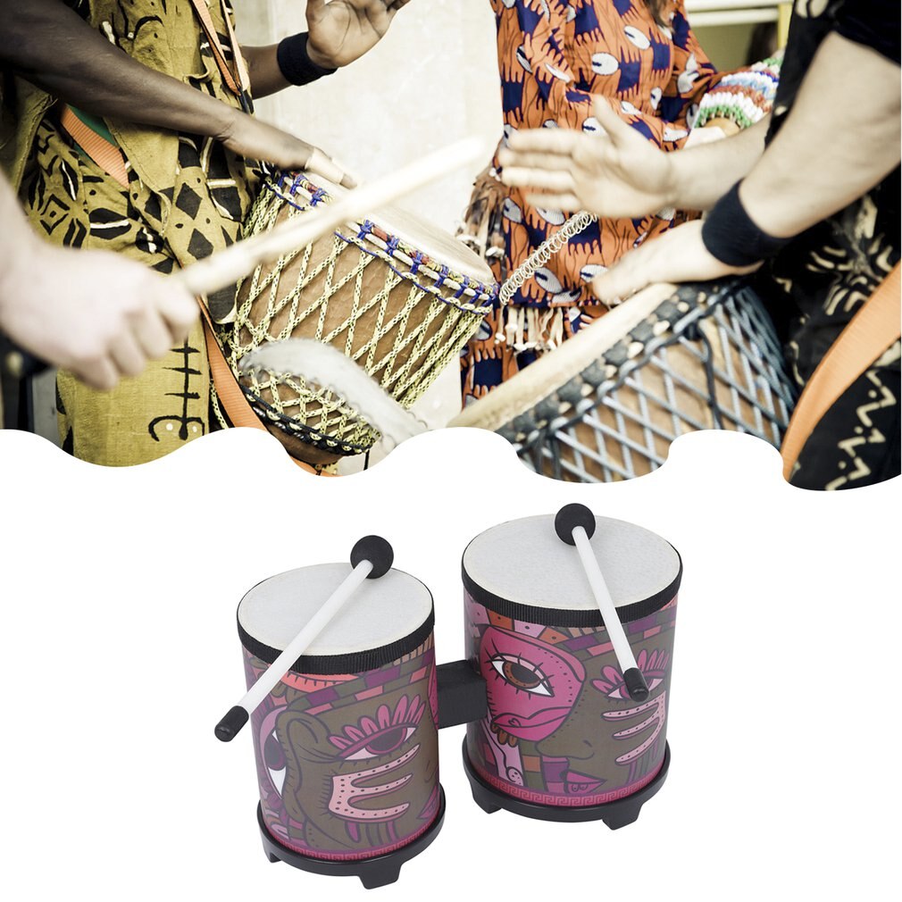Ajustable Indian Applique Bongo Drum Ethnic Style ... – Vicedeal