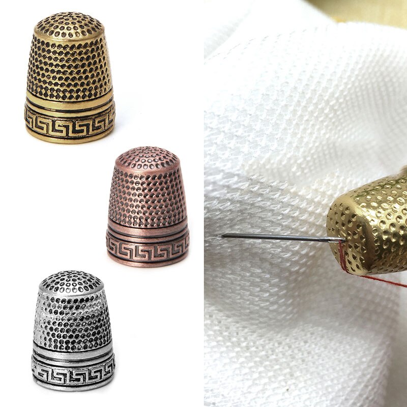 ZOTOONE 1PC Finger Thimble Hard Protector Metal Se... – Vicedeal