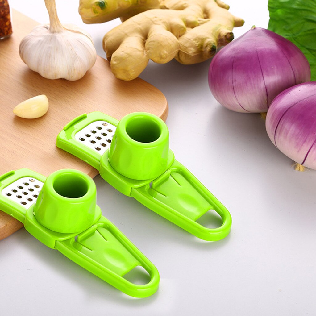 2PC Multifunction Stainless Steel Pressing Garlic ... – Grandado