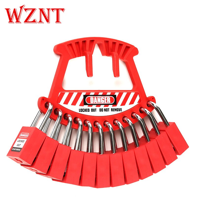 NT-PH01 12 Lock Portable Padlock Rack Lockout Port... – Grandado