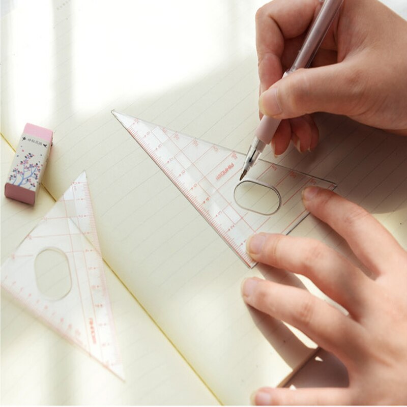 Protractor Set 13 Piece Geometry Set With Storage Box - Math Tools With ...