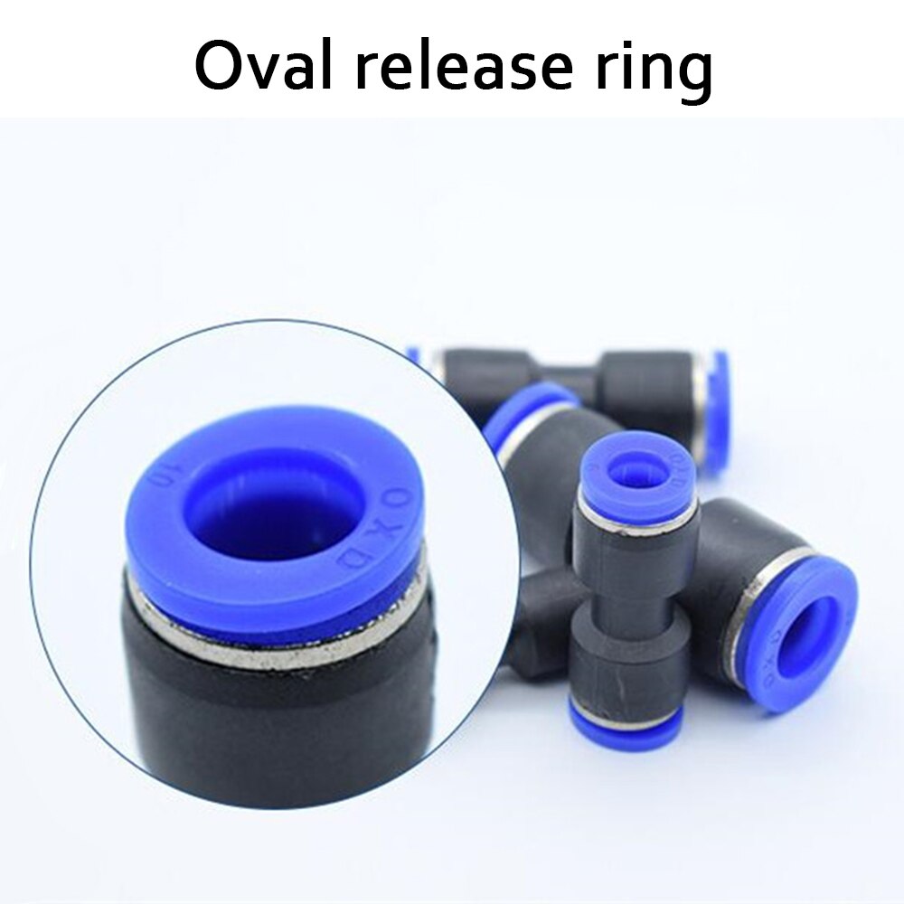 Tube Connector Fittings Plastic Push In Quick Pu R... – Grandado