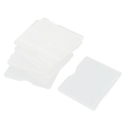 10 Pcs Microscope Glass Slide Box Case Clear White... – Grandado
