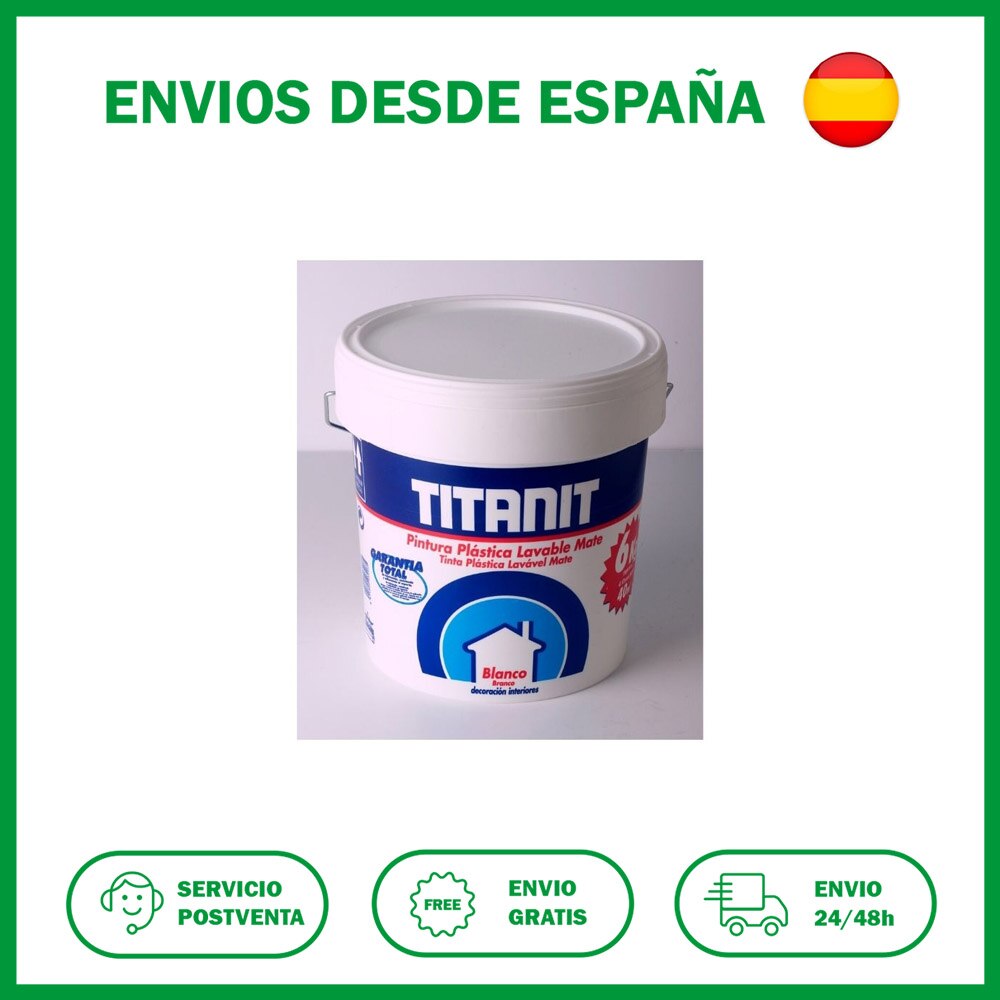 Pintura Titanit blanco 750ml. Titanlux de la Titan... – Grandado
