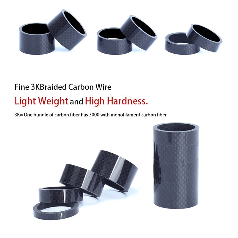 Risico 28.6mm Carbon Fiber Washer Fiets Headset St... – Grandado