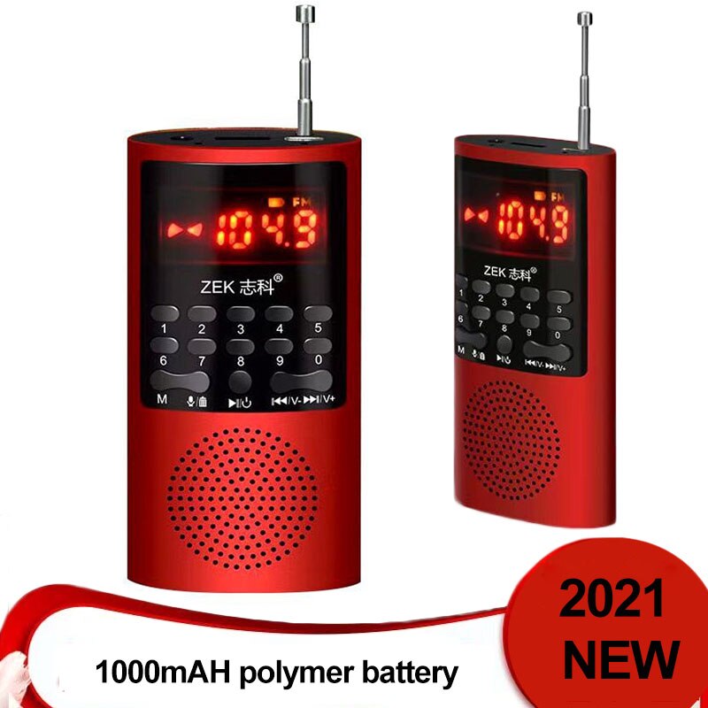 Mini FM Radio Portable Bluetooth Speaker Music Pla... – Grandado