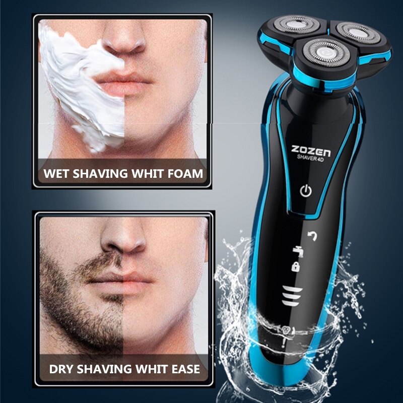 Electric Shavers Rechargeable Electric Beard Trimm... – Vicedeal