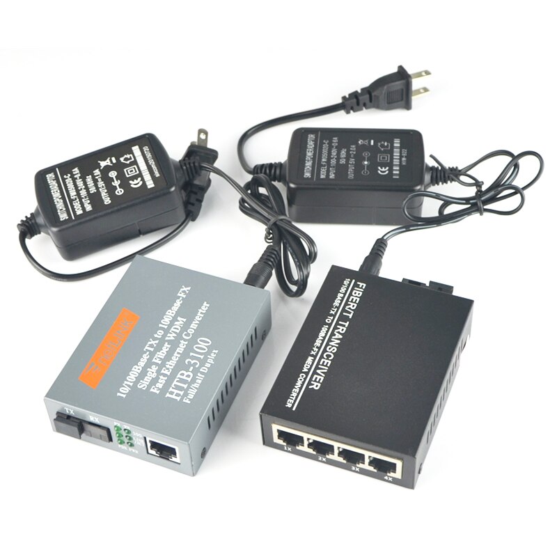 1 double 10/100M Fast Ethernet media converter, 1 ... – Vicedeal