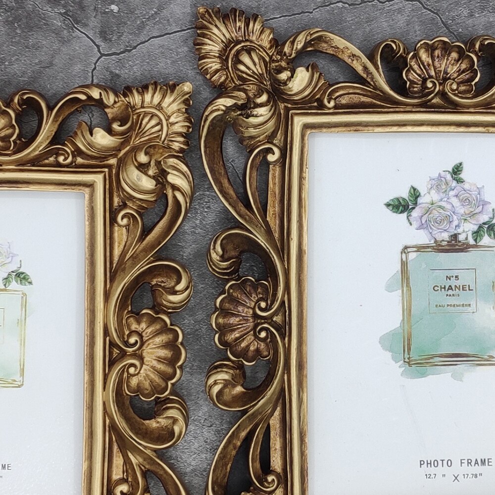 Cuadro colgado de la pared de estilo europeo, marc... – Grandado