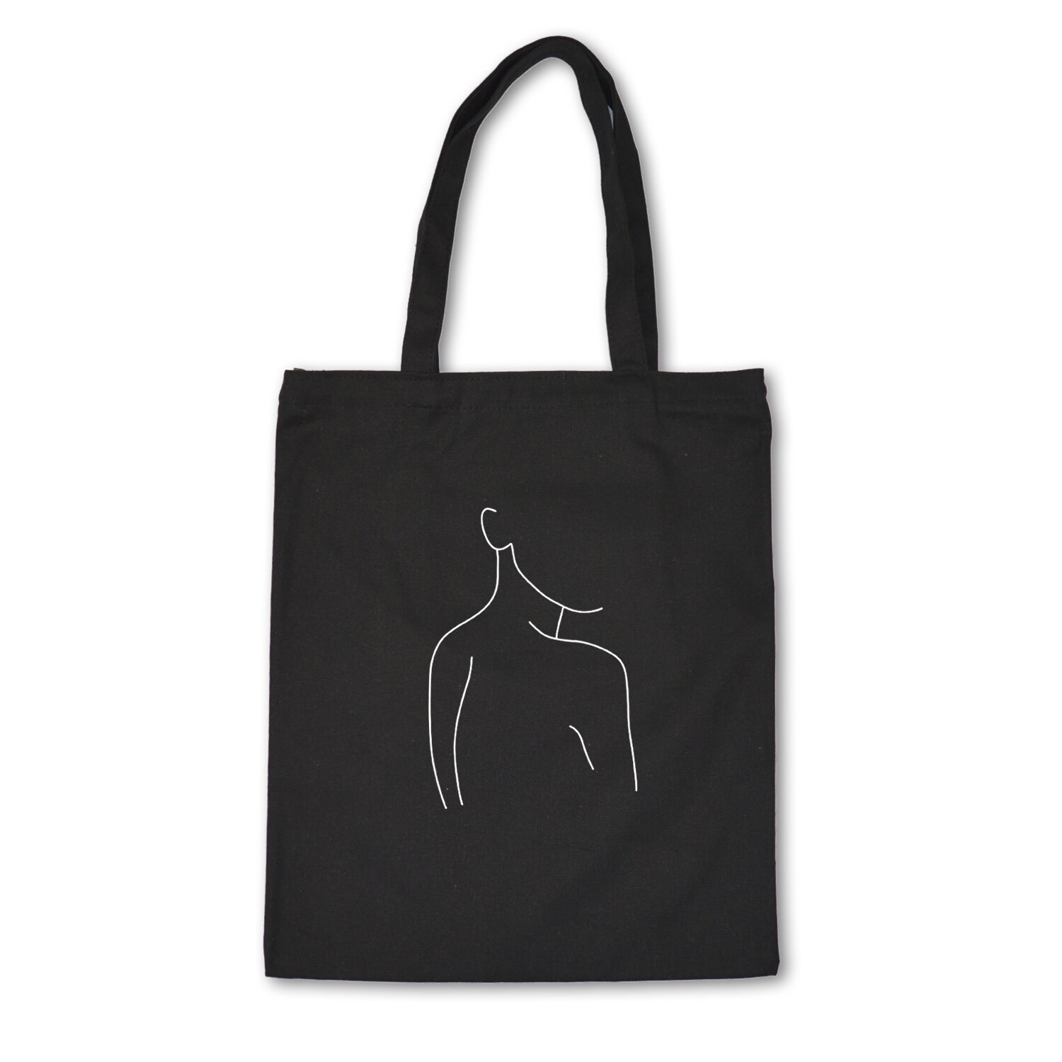 ART Shoulder Bags Women Canvas Abstract Print Casu... – Vicedeal