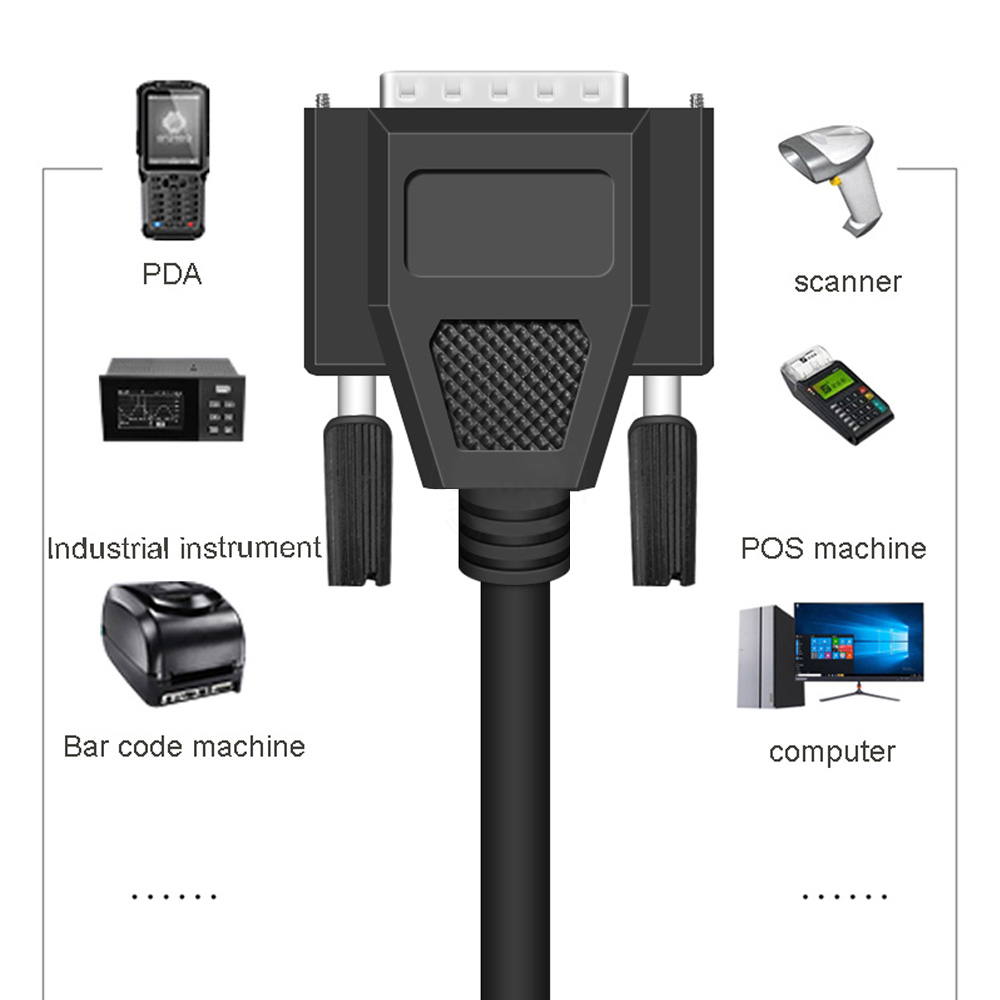 MOWU DB15 Two rows 15Pin 15P DB 15 Male To Male Ma... – Grandado