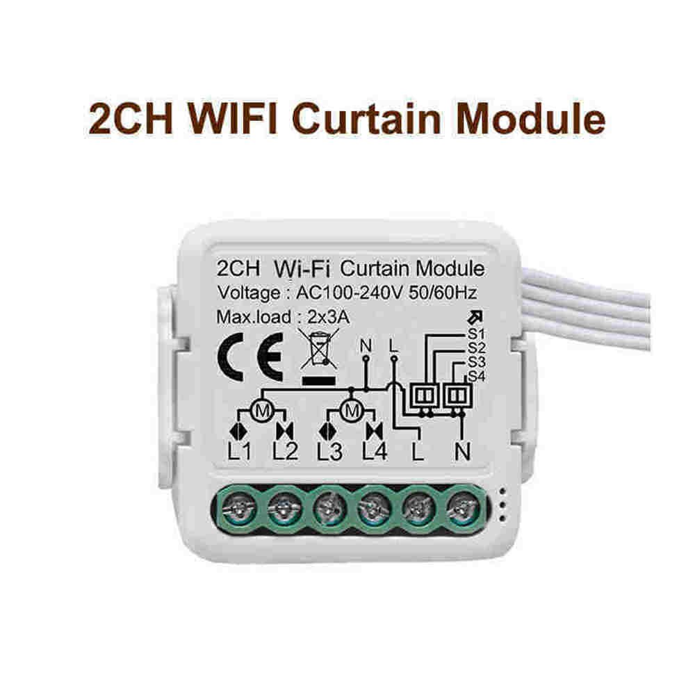 Tuya Wifi Intelligente Gordijn Switch Module Voor ... – Vicedeal