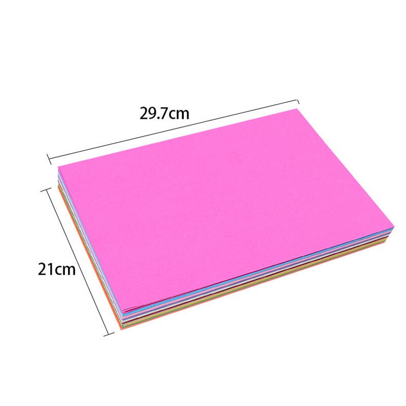 6pcs Solid Color Scrapbooking Paper A4 Folding Pap... – Vicedeal