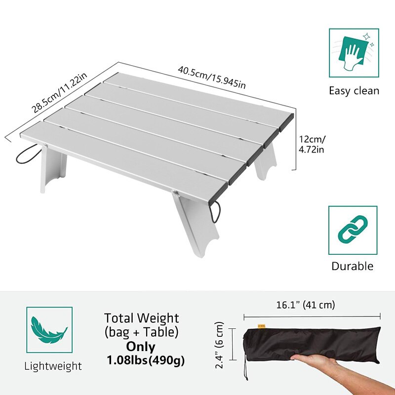 Foldable Laptop Table Laptop Table Aluminum Alloy ... – Vicedeal