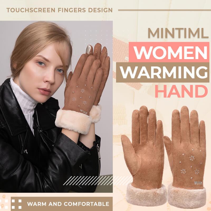 Mintiml Women Warming Hand Winter Gloves Suede War... – Vicedeal