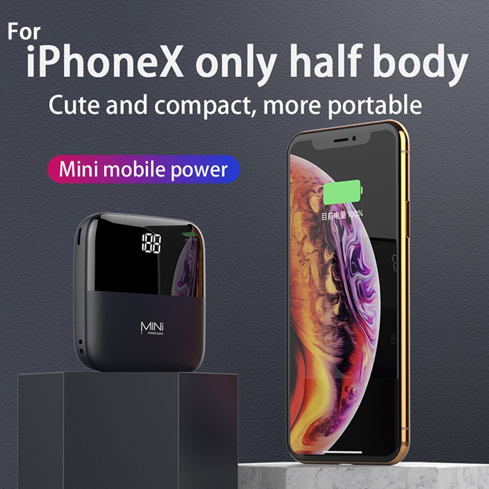 10000mAh Power Bank Mini Power Bank for iPhone 12 ... – Grandado