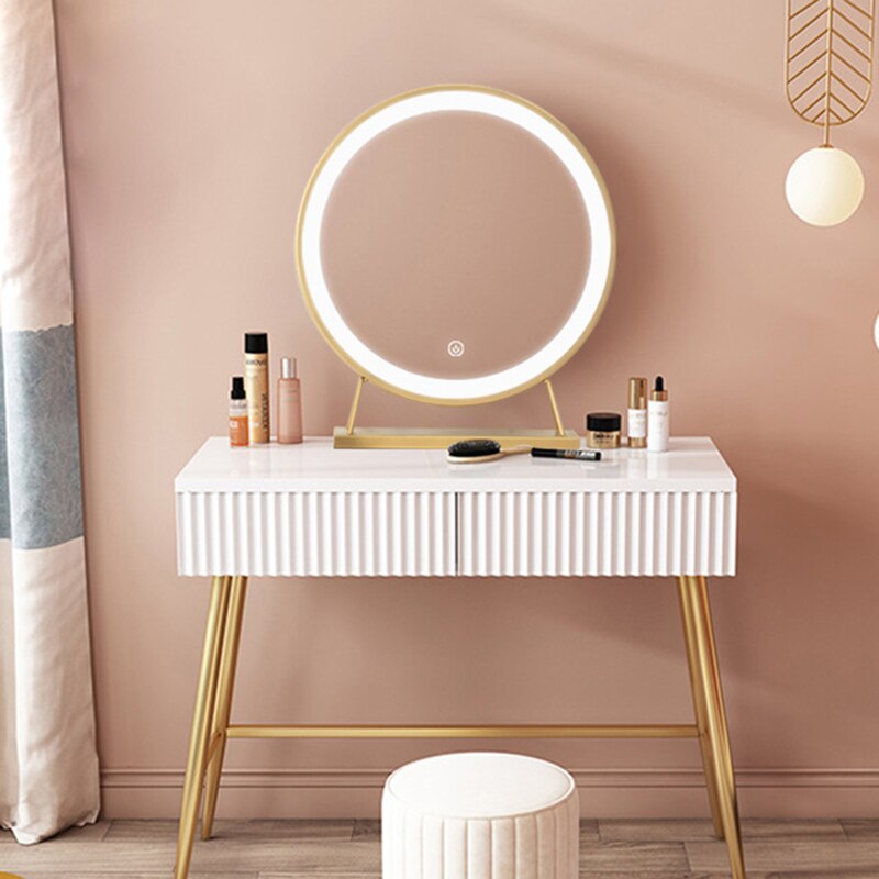 Mirror LED Desktop Makeup Mirror All-in-one Beauty... – Grandado