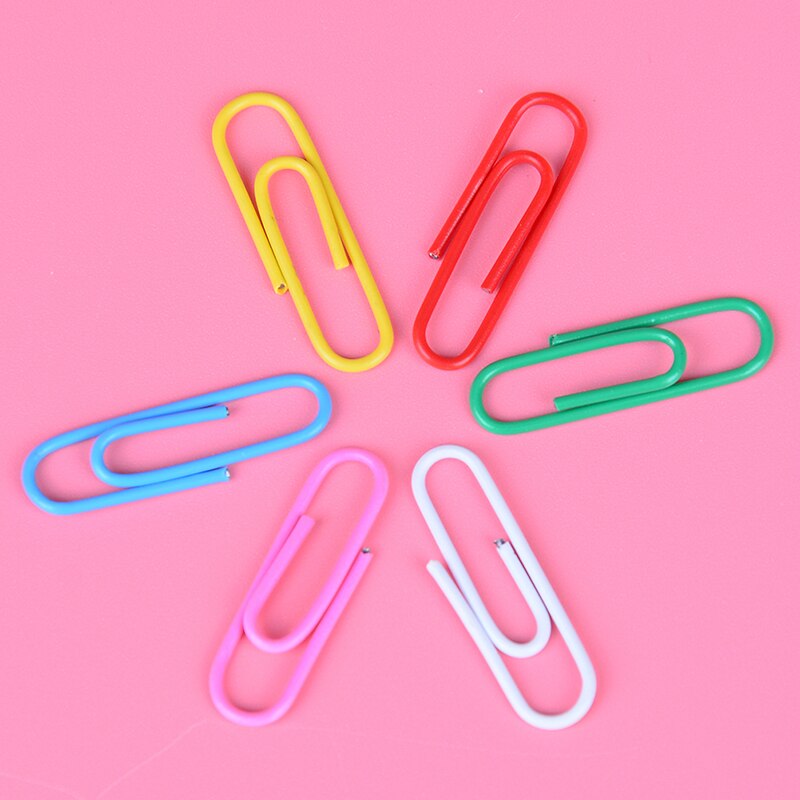100pc mixto surtido Clips de colores para papel pa... – Grandado