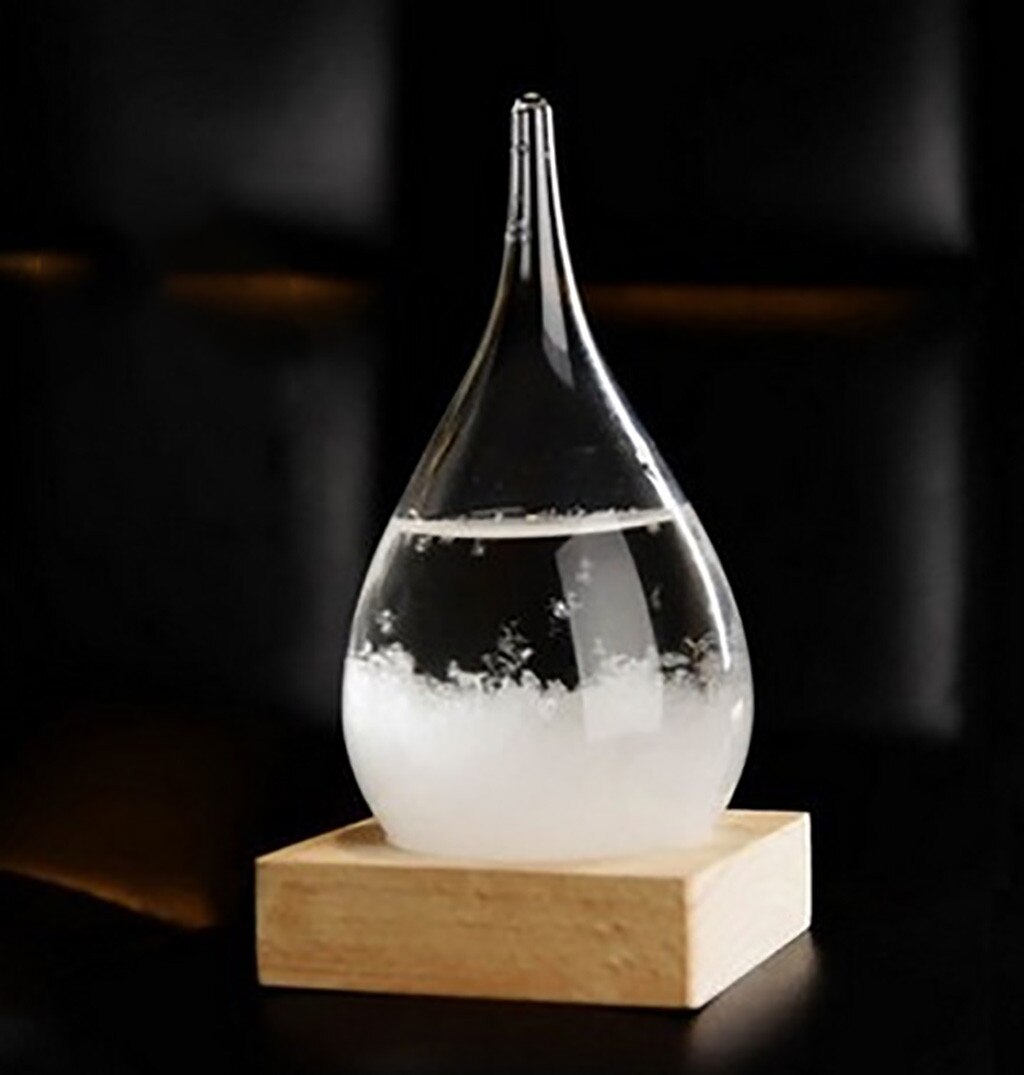 2pcs Barometer Transparent Droplet Storm Glass Wat... – Grandado