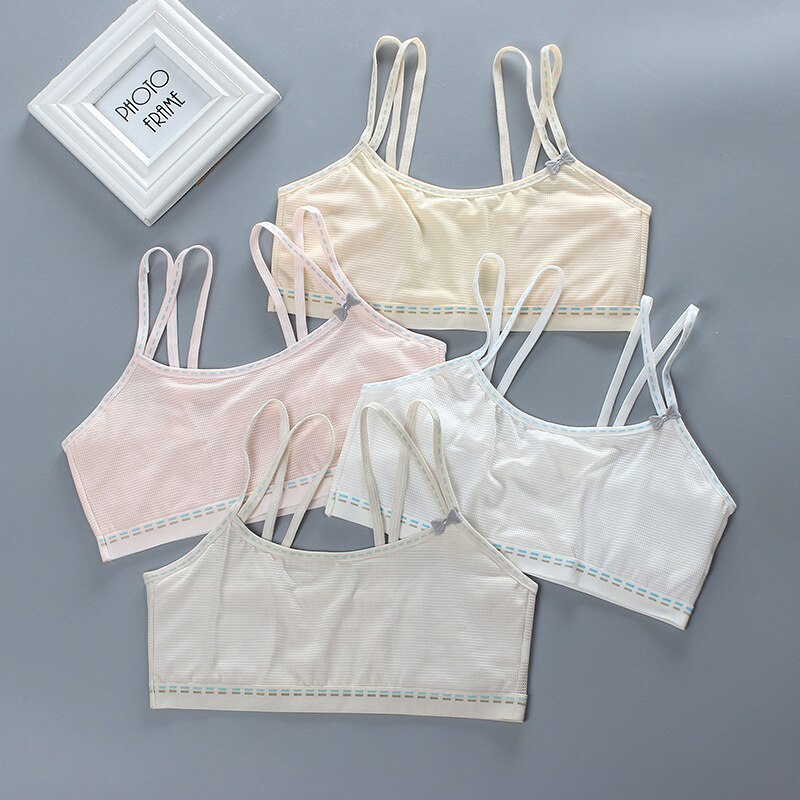 8-18 Years Sling Pure Cotton Teen Girl Training Br... – Vicedeal