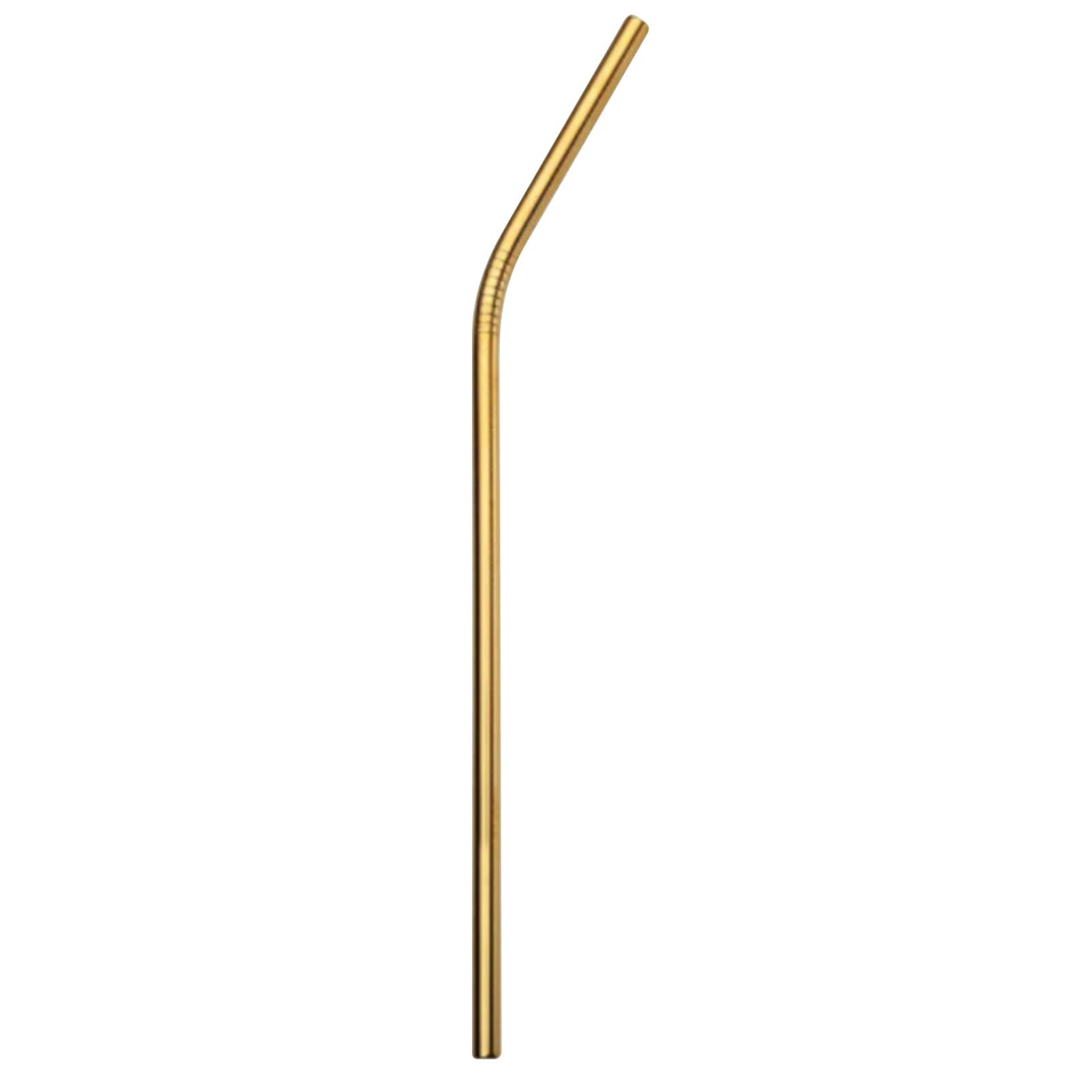 Reusable Metal Straws 5 Colors Long Stainless Stee... – Vicedeal