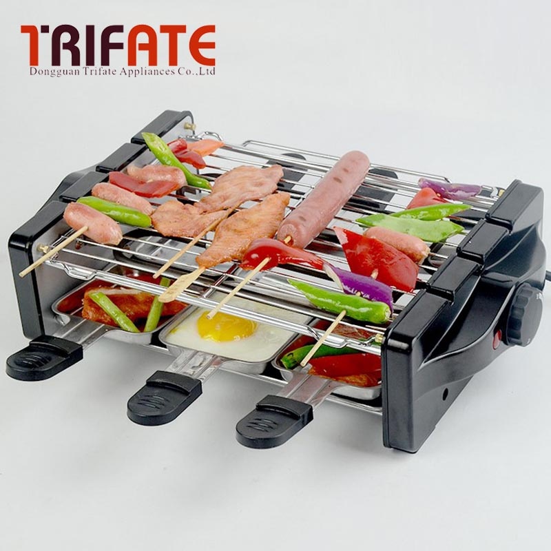Portable Electric Grill Griddles Indoor Barbecue C... – Vicedeal