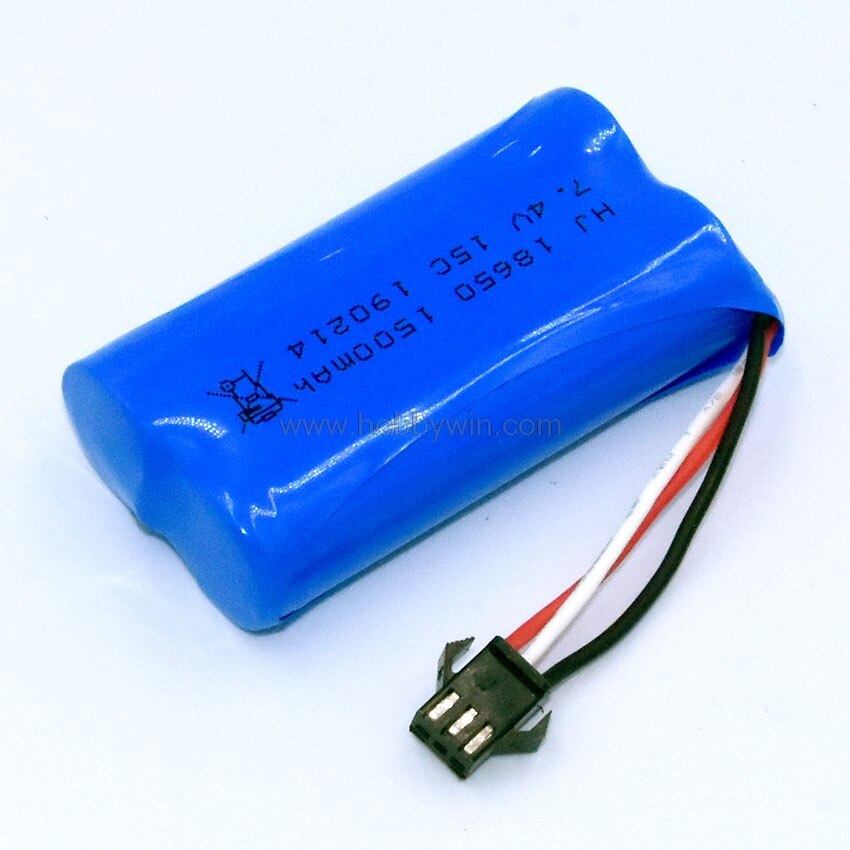 7.4V 2S 1500mAh 15C Li-Ion Battery SM-3P plug for ... – Grandado