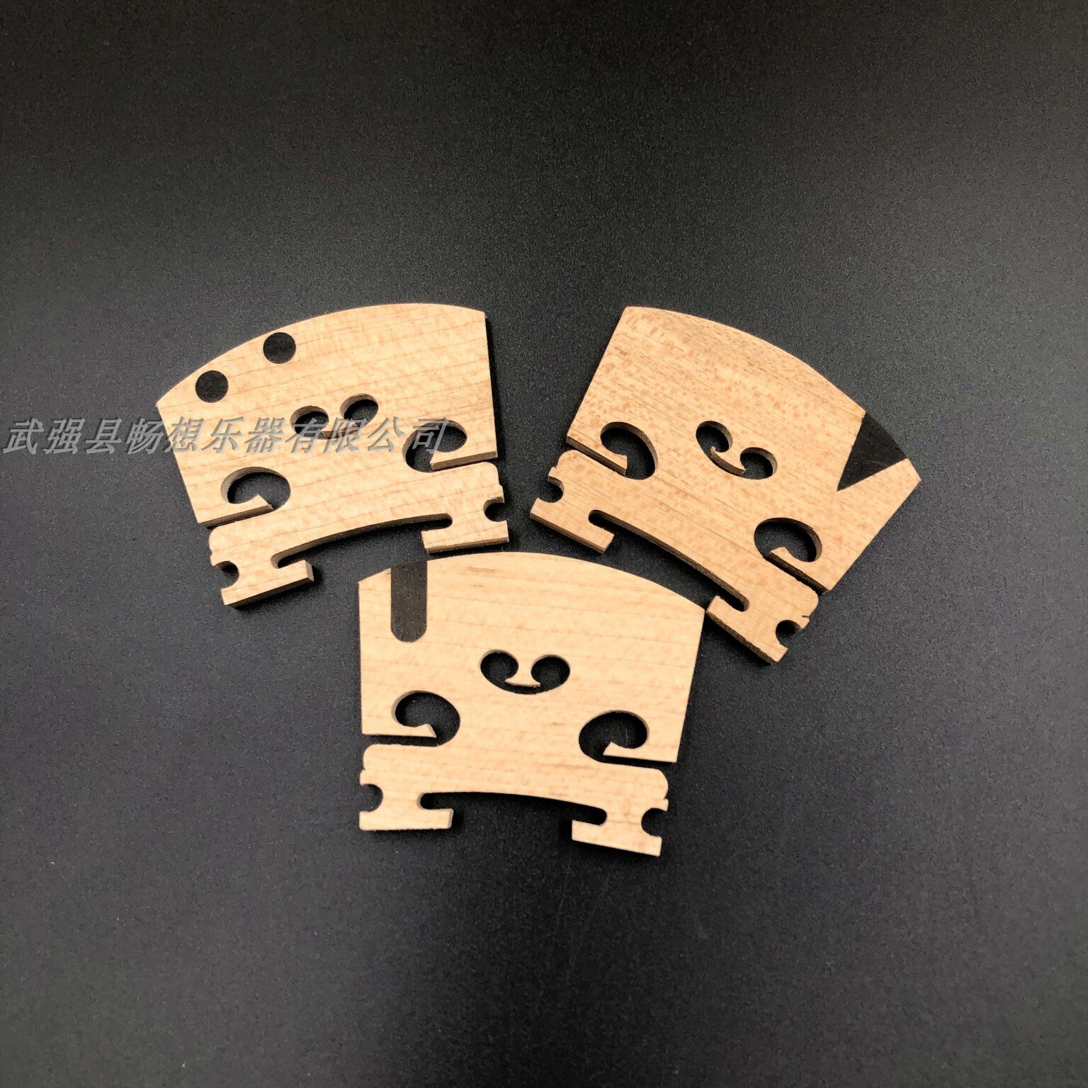 violin part 10 pcs Violin Bridge parts maple wood ... – Grandado