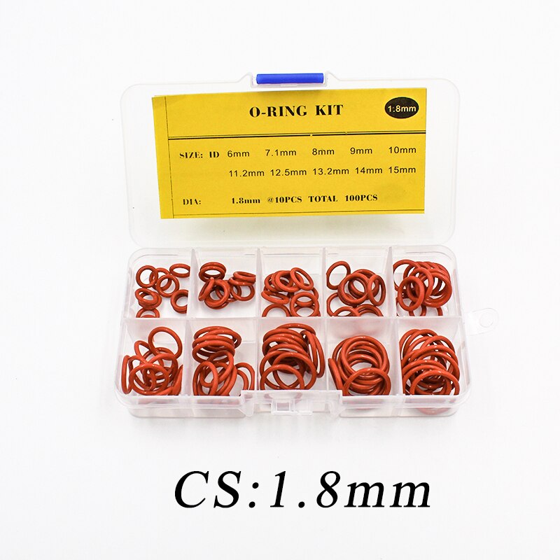 Dikte 1.8Mm Rode Ring Siliconen O Ring Seal Silico... – Vicedeal