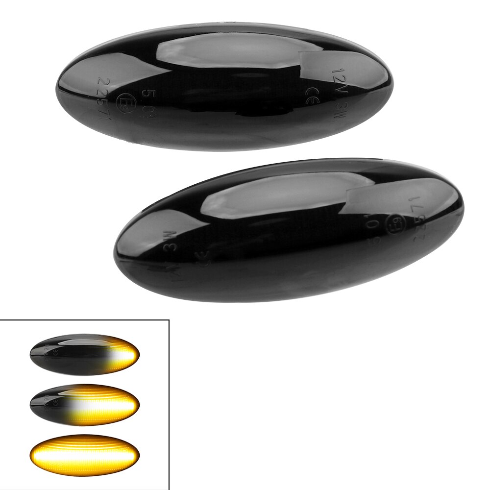 1 Paar Led Auto Dynamische Side Marker Blinker Lic... – Grandado