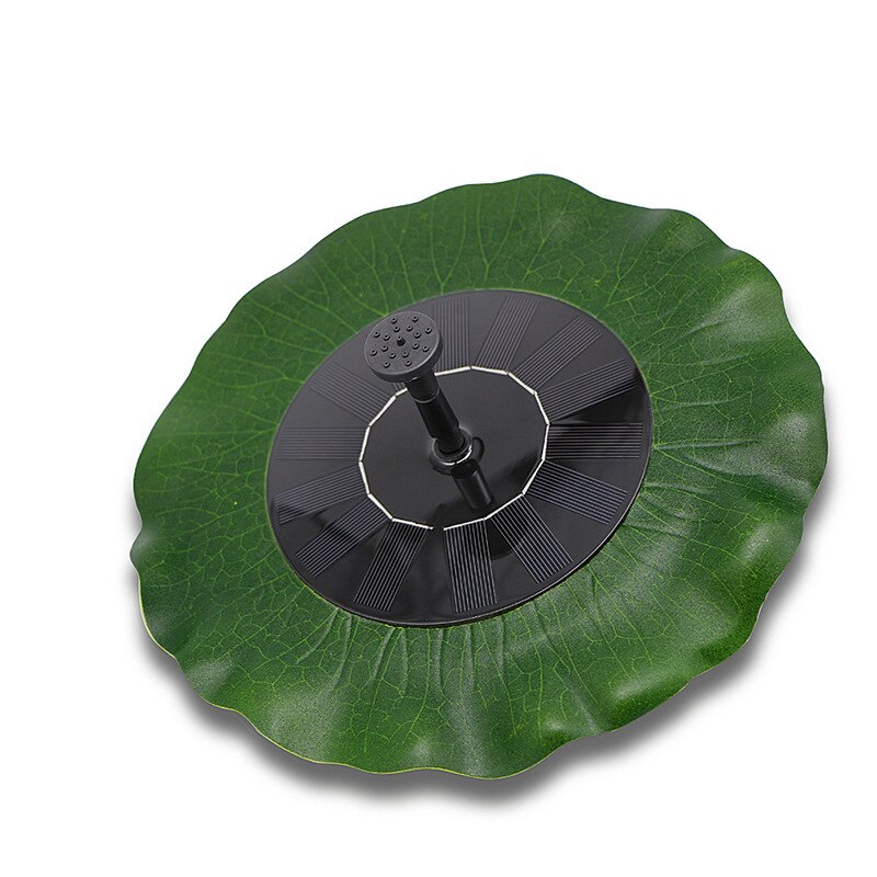 Solar Fountain Lotus Leaf Outdoor Decoration Garde... – Grandado