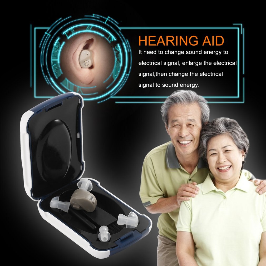 Small In-Ear Voice Sound Amplifier Adjustable Tone... – Vicedeal
