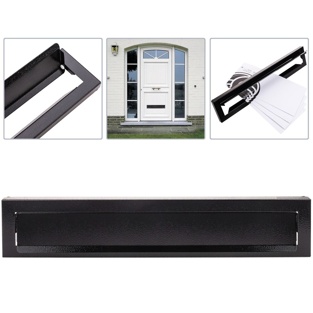 PrimeMatik-Mail knobs for doors and fences in blac... – Vicedeal