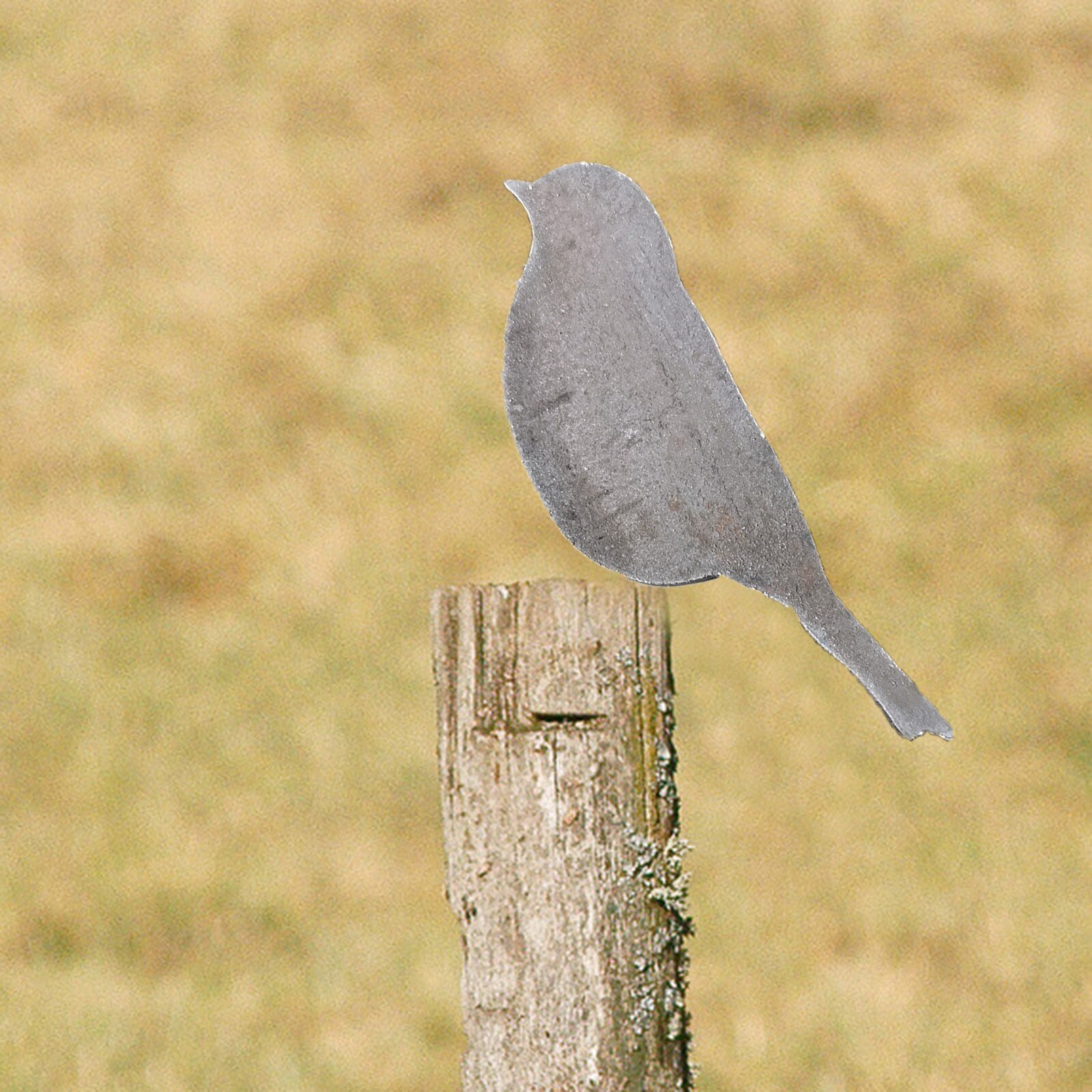 4PCs Metal Bird Silhouettes Garden Fence Decor Woo... – Grandado