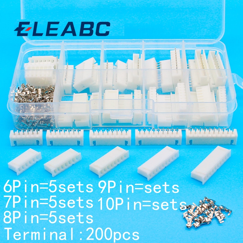 25 sets Kit in box 6p 7p 8p 9p 10 pin 2.54mm Pitch... – Vicedeal